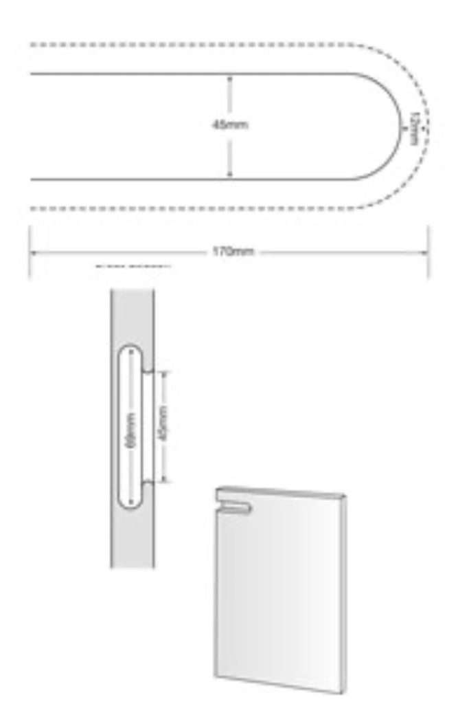 Finger Pulls and Cut Outs – Parapan | High-gloss solid acrylic